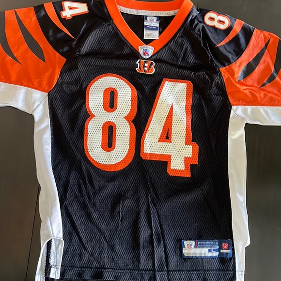 Reebok | Shirts & Tops | Youth Football 84 Bengals Tj Houshmandzadeh ...